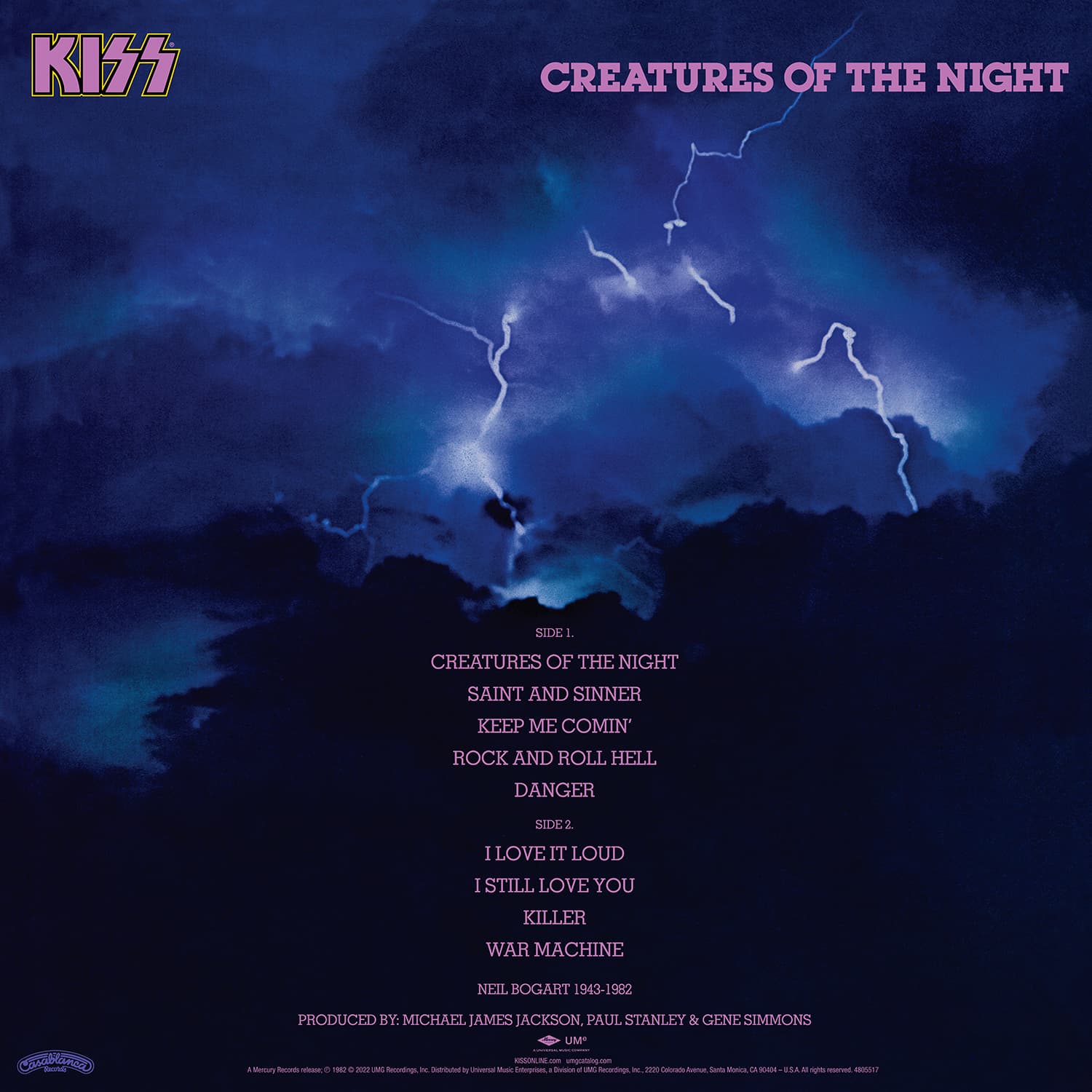Creatures Of The Night 1982 | KISS Online | Official website